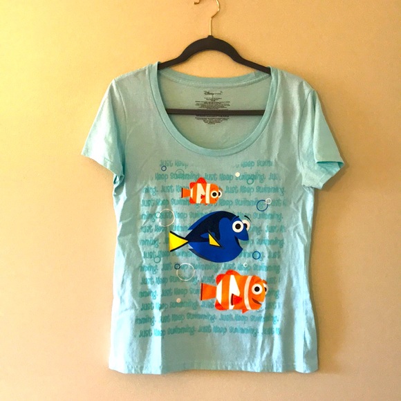 Disney | Tops | Disney Finding Nemo Tshirt | Poshmark